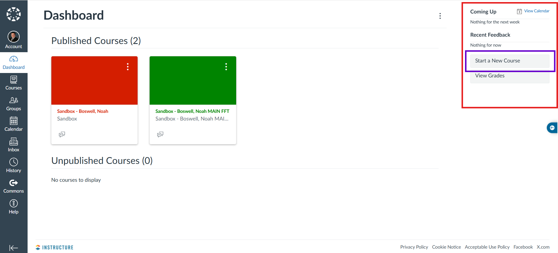 How to Delete a FFT Canvas Account - Instructure Community - 647945