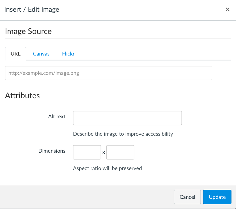 Images – Easier Way to add ALT Text - Page 3 - Instructure Community - 309062