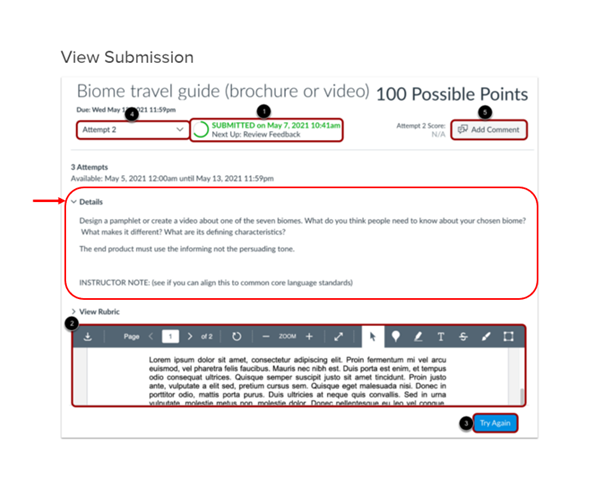 Assignments File Upload Submission Needs To Conf Instructure Community 563614