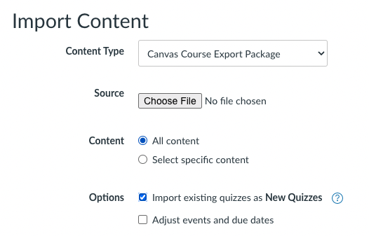 Exporting New Quizzes as a Common Cartridge - Instructure Community - 603703