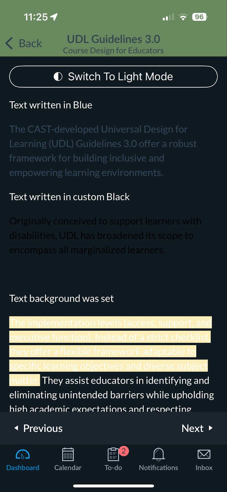 Mastering Dark Mode Design - Instructure Community - 636241